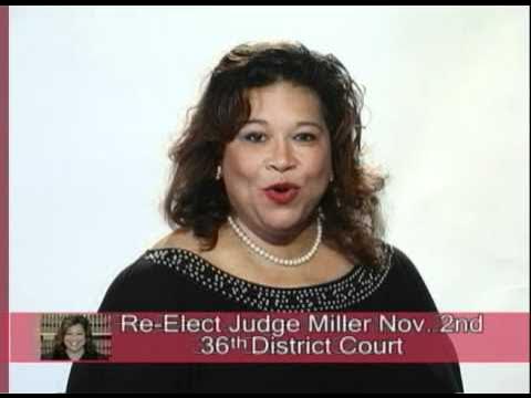 Re-Elect Judge Miller 36th District Court - YouTube