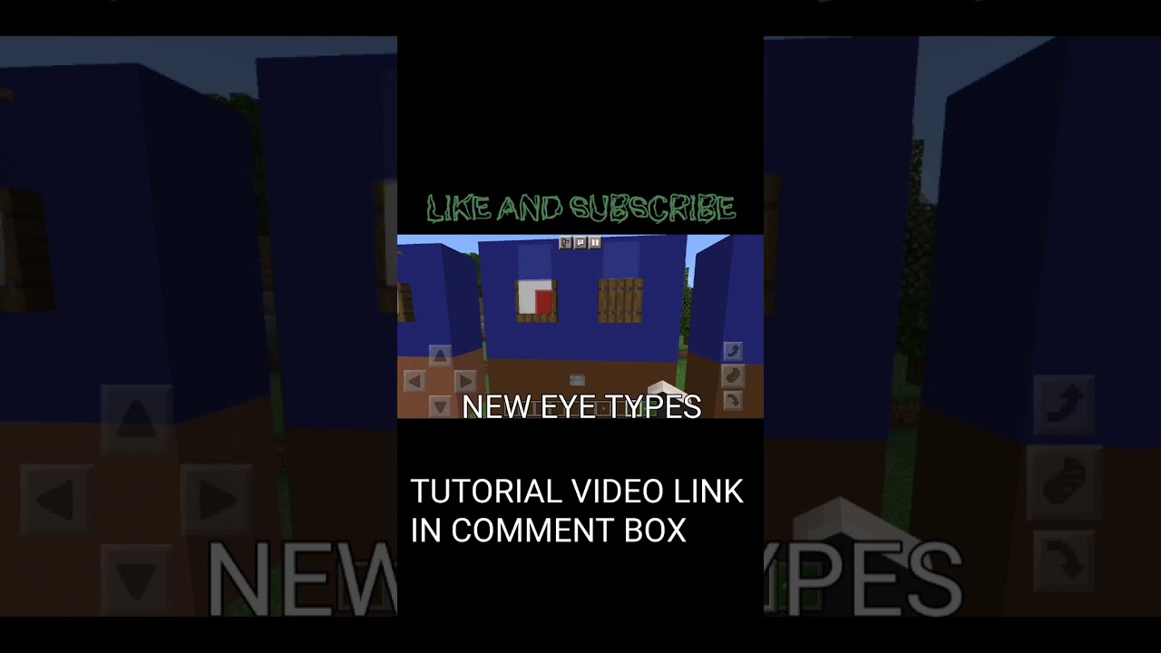 DIFFERENT EYE TYPES | MINECRAFT - YouTube