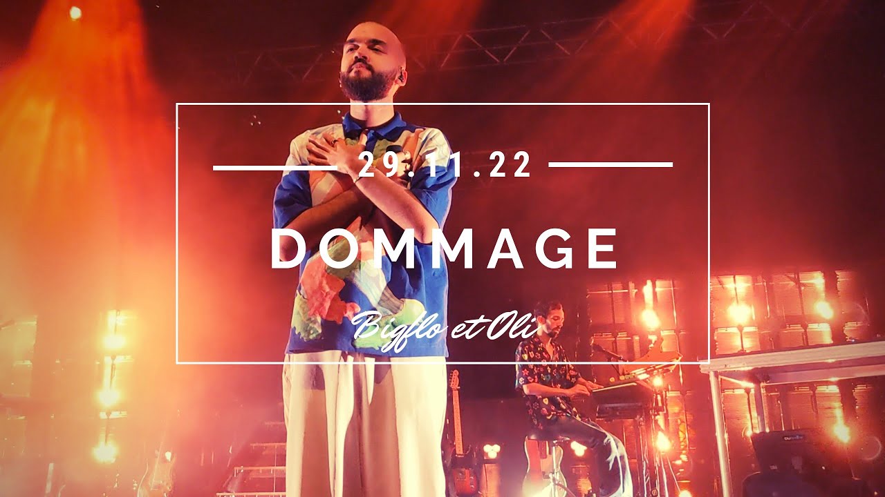 Bigflo et Oli - Dommage l 29/11/2022 Lyon - YouTube