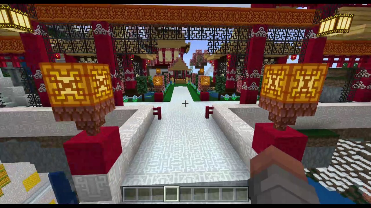 Minecraft - Chinese Big Temple [3] Chinese Mythology Mash-up Pack - YouTube