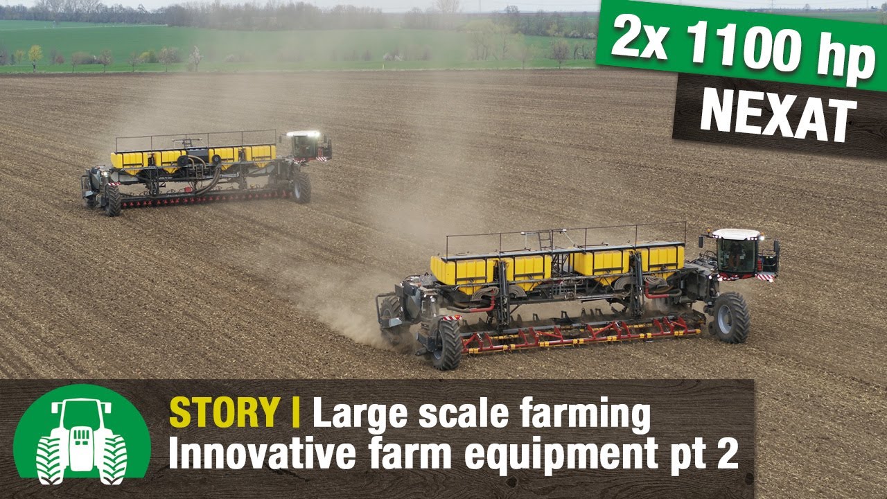 The new 1100-hp NEXAT Tractor | Arable Farming in Ukraine + Factory ...