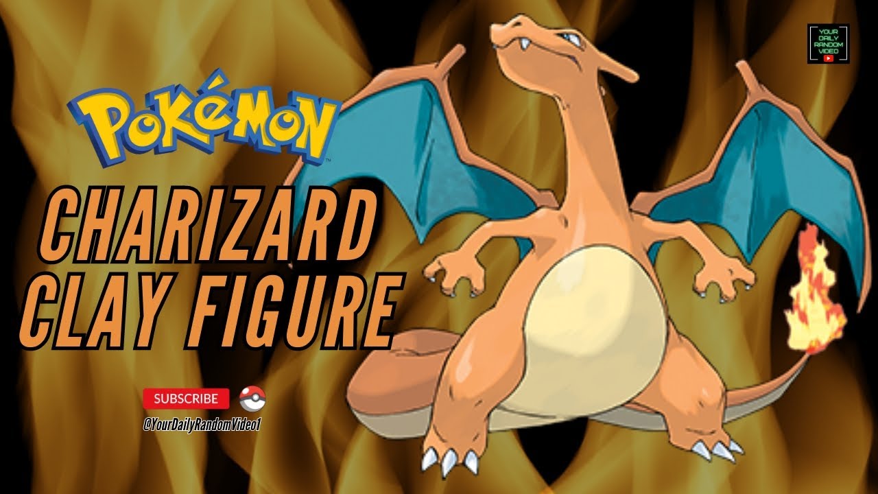 HOW TO MAKE CHARIZARD from clay | Pokémon Clay Tutorial DIY - YouTube