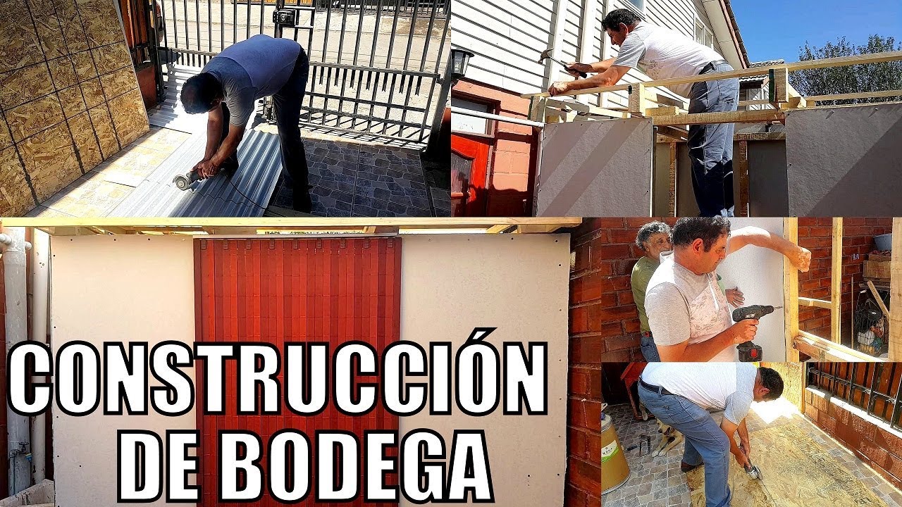CONSTRUCCIÓN DE UNA BODEGA EN CASA - construction of a warehouse - YouTube