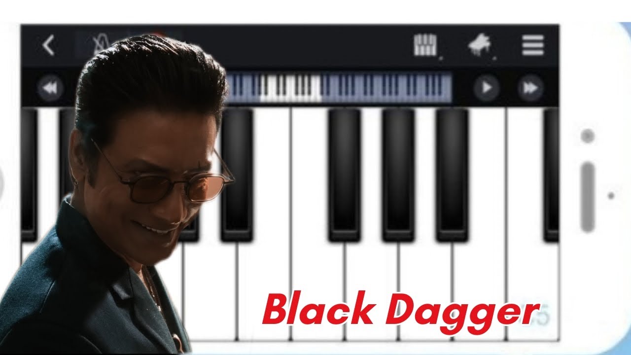 Sardar 2 - Villain Theme ( Black Dagger Bgm ) | Easy Piano Tutorial ...