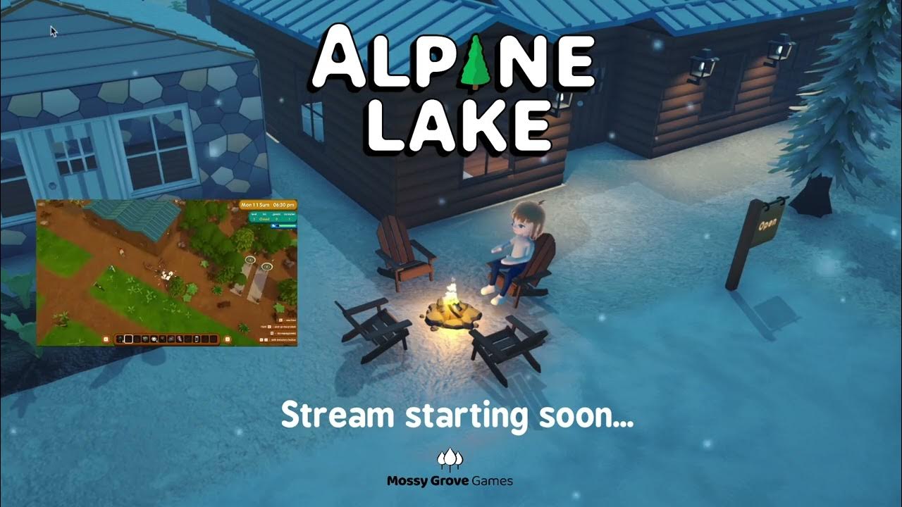 2023-11-07 VOD | Demo Work Part 18 | Alpine Lake | Game Dev Unity - YouTube