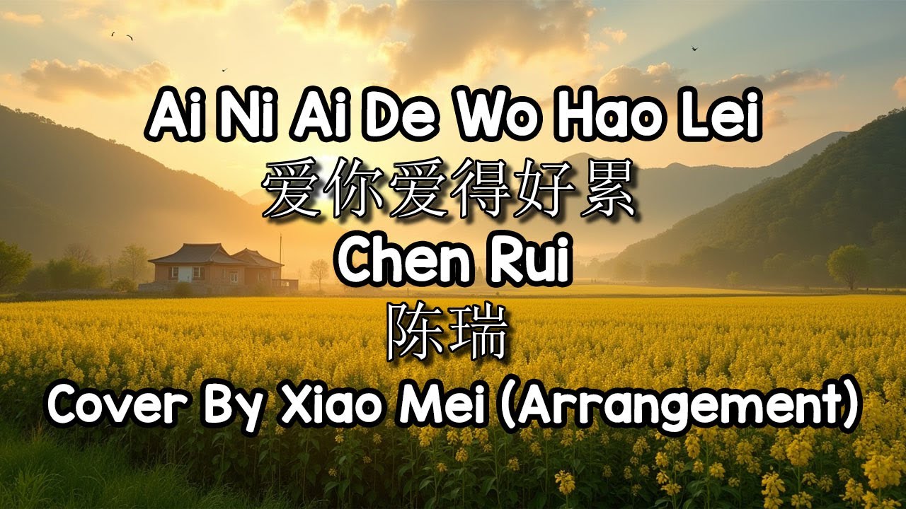 Ai Ni Ai De Wo Hao Lei 爱你爱得好累 - Chen Rui 陈瑞 | Cover By Xiao Mei ...