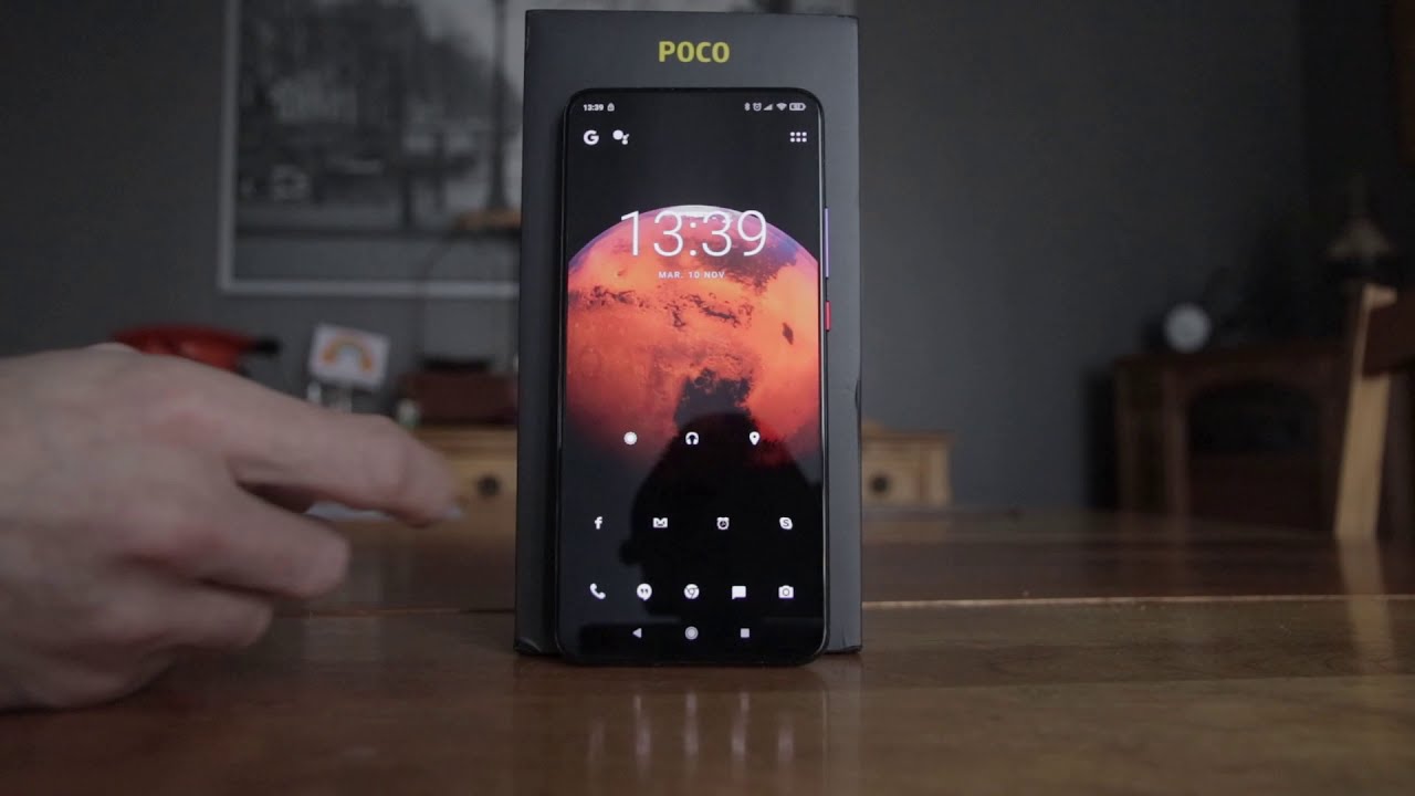 Xiaomi POCO F2 Pro Super Wallpaper and pop-up front camera - YouTube