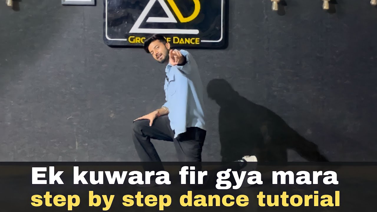 Ek Kuwara Fir gya mara | Step by Step Dance tutorial #dancewithnikhil # ...