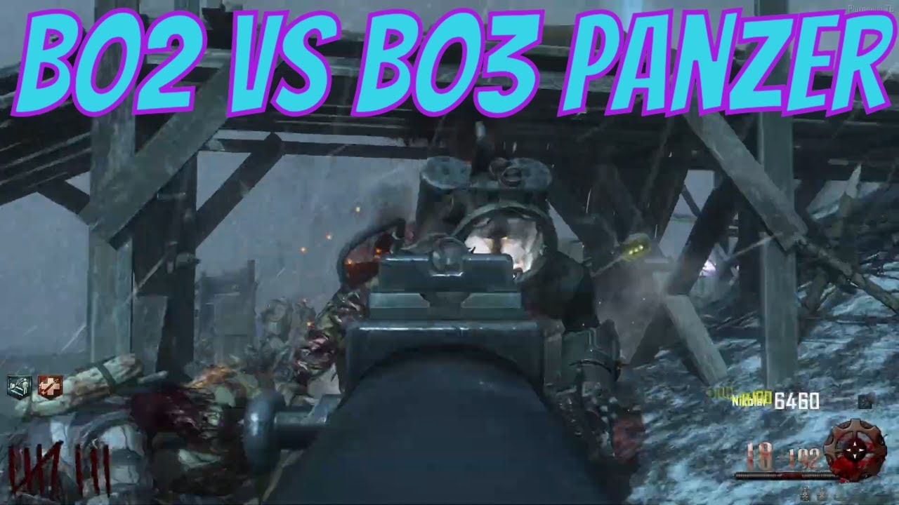 BO2 VS BO3 PANZER USING THE MP40 - YouTube