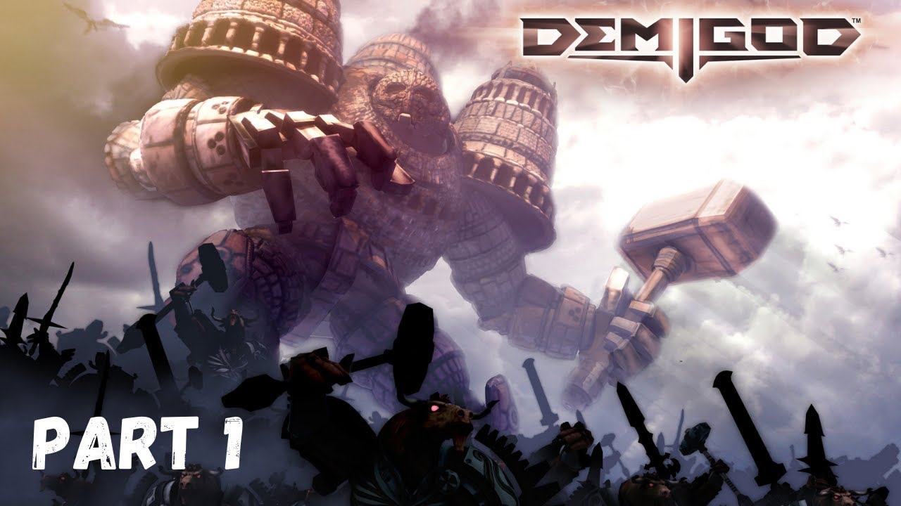 DEMIGOD Gameplay - Tournament Single Player - Part 1 (no commentary ...