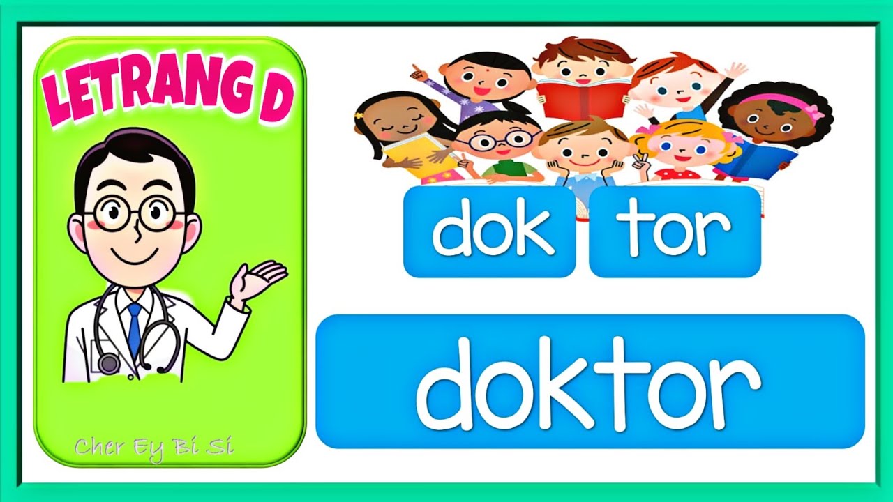 LETRANG D || Mga Salitang Nagsisimula sa Letrang D || Tunog ng ...