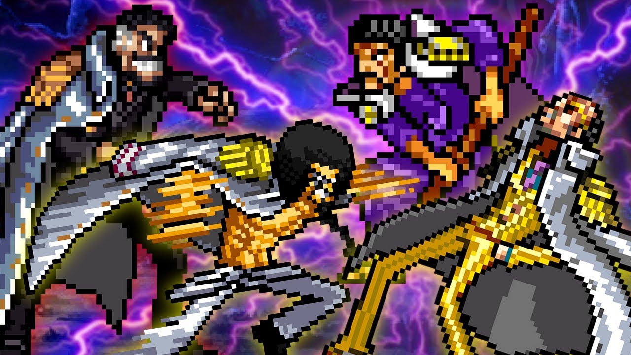 GARP (PRIME), SENGOKU VS ADMIRAL KIZARU, JUJITORA - ONE PIECE - MUGEN ...