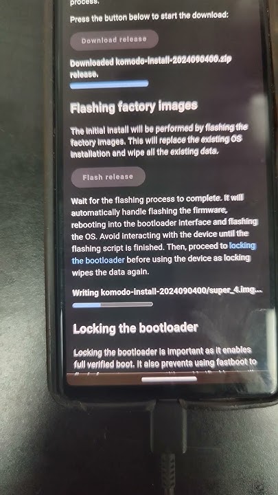 Using a pixel6 to flash GOS on a Pixel 9 proXL #pixel9proxl #shorts #security #grapheneos - YouTube