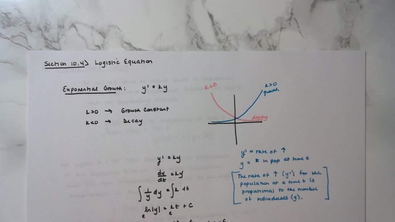 Wilson BC Math: Exponential, Logistic Equations and Newton's Law of ...