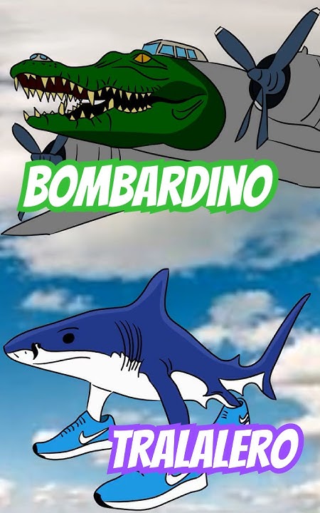 TRALALERO VS BOMBARDINO !!! ITALIAN BRIAN ROT TRALALERO TRALALA BOMBARDINO COCODRILO BOMBARDIRO ...