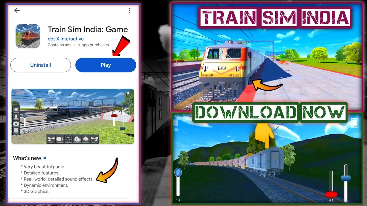 Train Sim India Released On Play Store | Best Train Game | Pre-Register ...