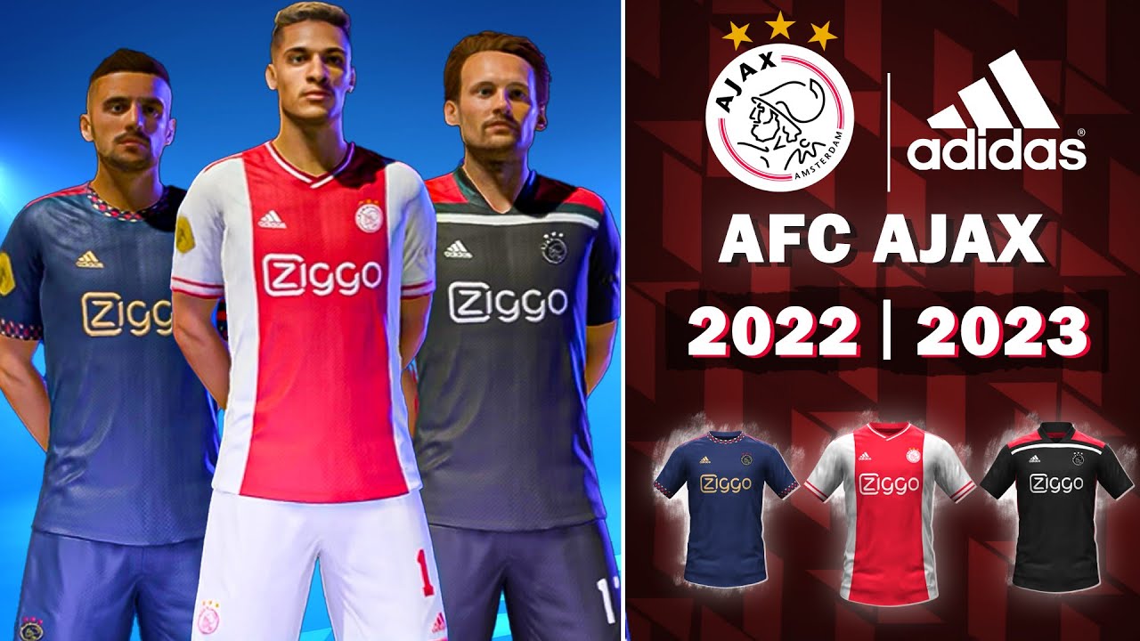 AFC Ajax 22/23 Kits ( FIFA 22 Kits Mods ) - YouTube