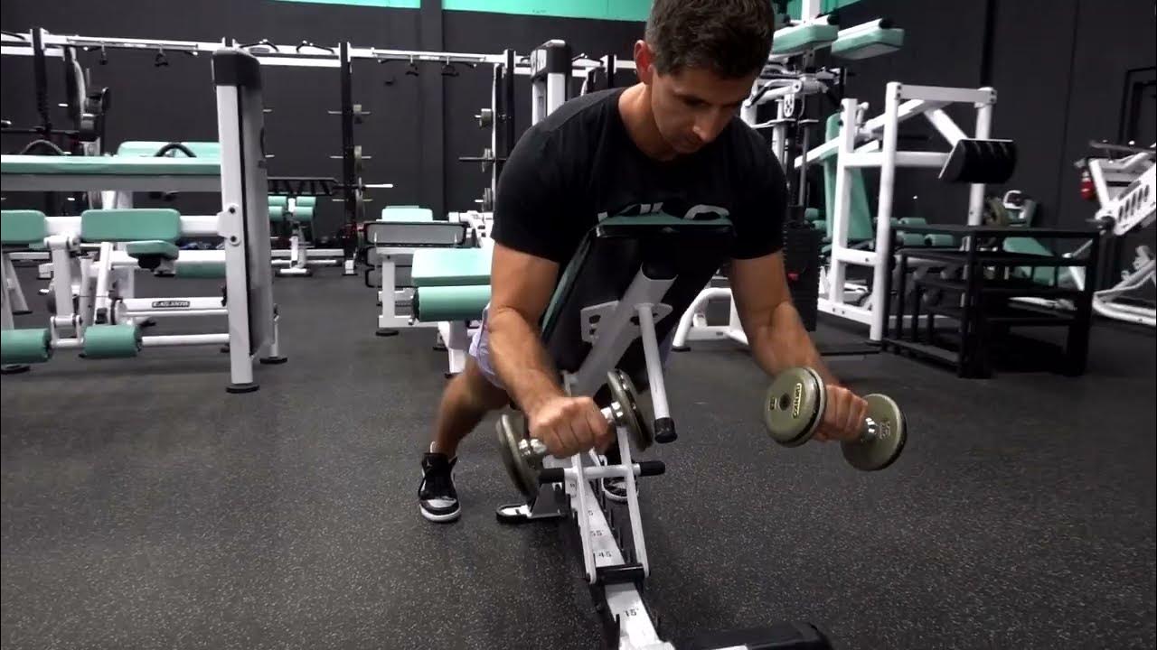 Curl Prone 35˚ Incline Db Zottman Youtube