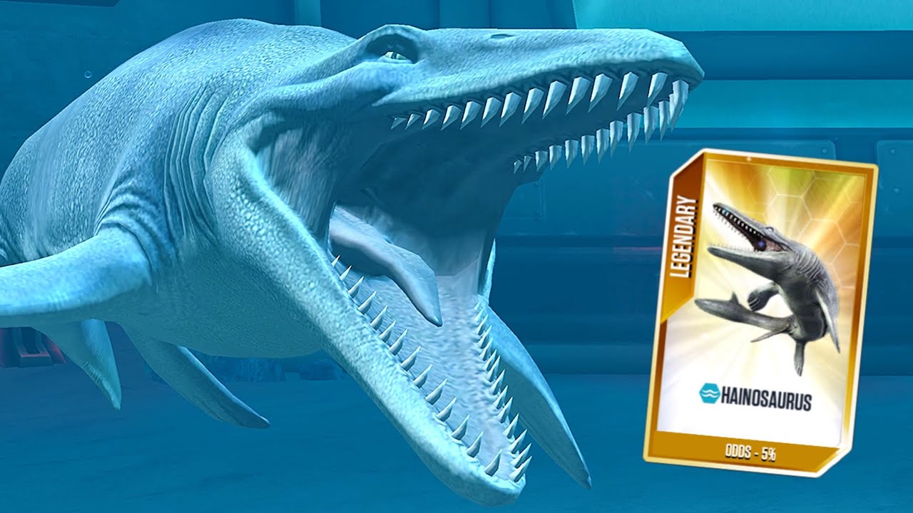 Jurassic World: The Game EP507 HAINOSAURUS - YouTube