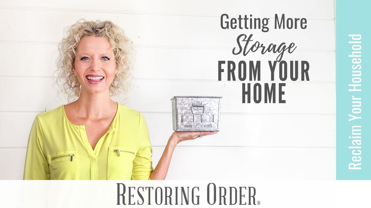 Getting More Storage From Your Home #storageideas - YouTube