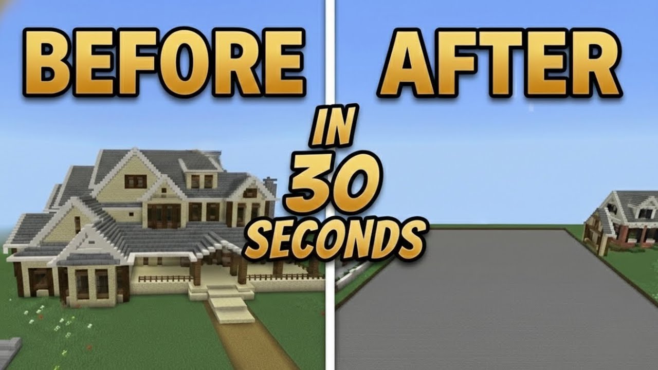 How to quickly remove blocks in Minecraft!!!! #minecraft # ...