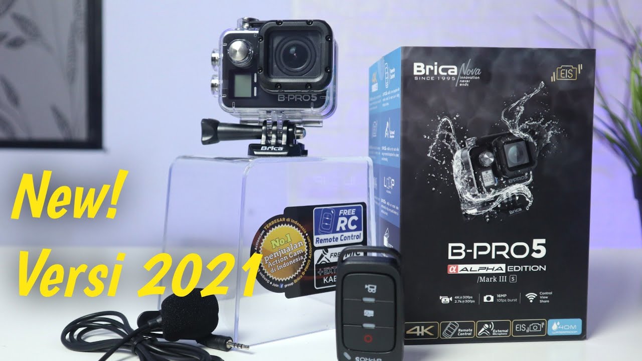 Baru! Kamera Brica B-pro5 AE3s Black EIS | Unboxing & Review ActionCam ...
