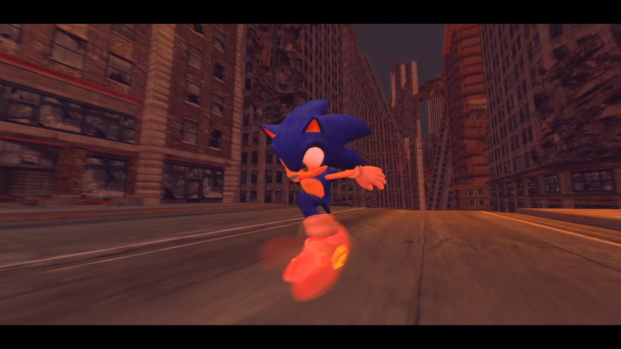 Sonic 2006 Model Run Test Animation - YouTube