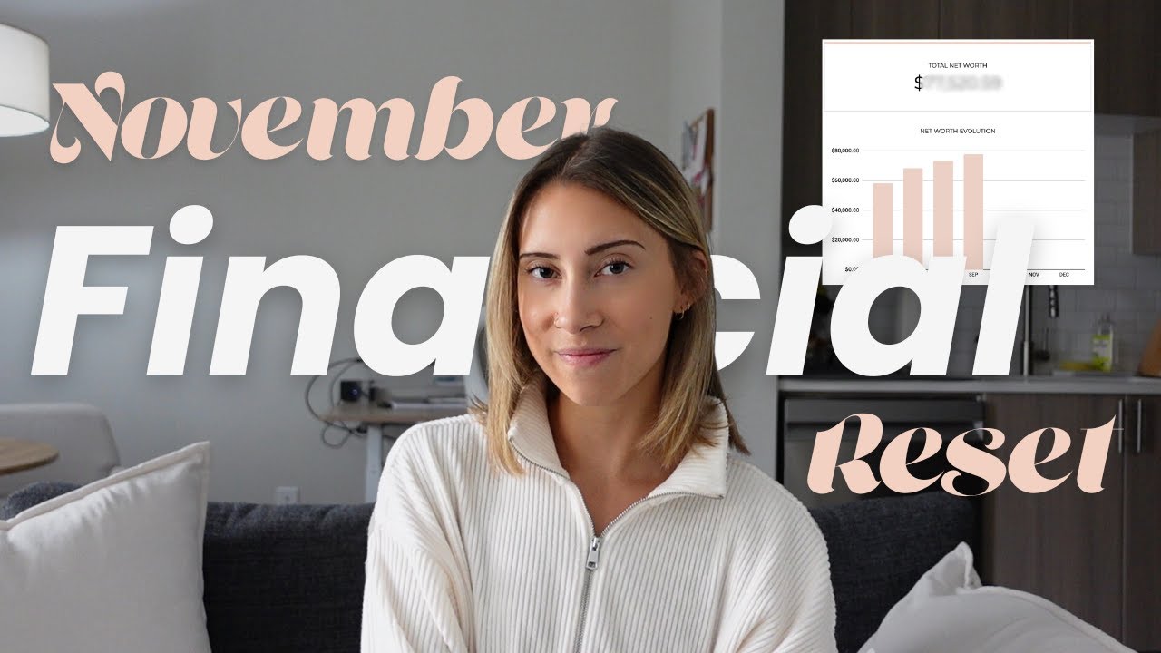 NOVEMBER FINANCIAL RESET｜my monthly money routine & revealing my ...