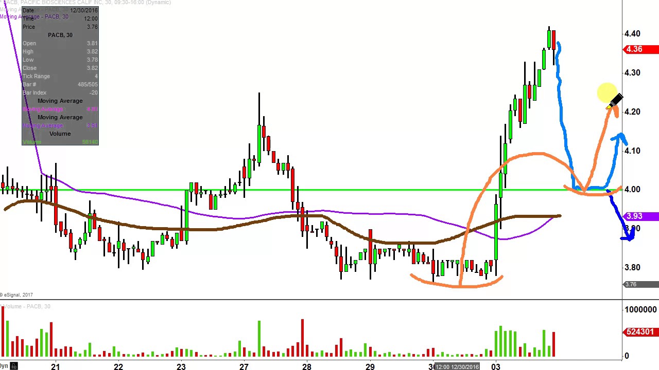 Pacific Biosciences of California Inc - PACB Stock Chart Technical ...