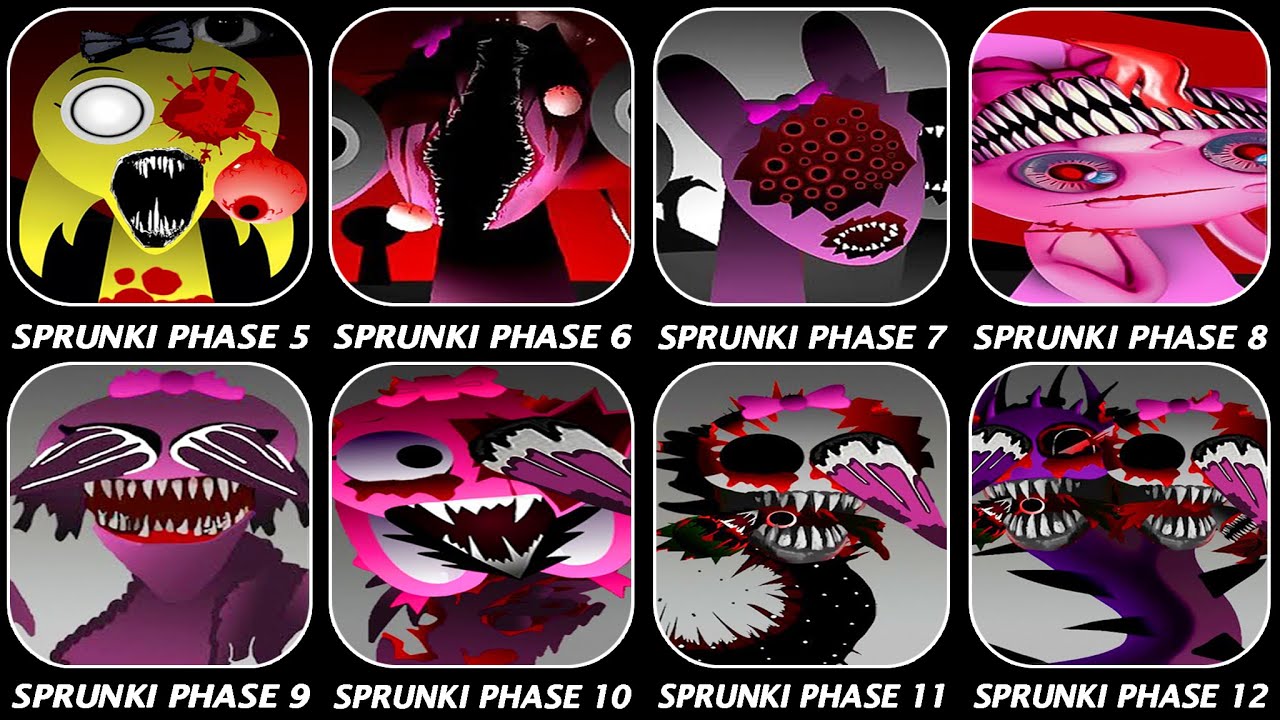 New Phase 5 VS Phase 6 VS Phase 7 VS Phase 8 VS Phase 9 VS Phase 10-12 ...