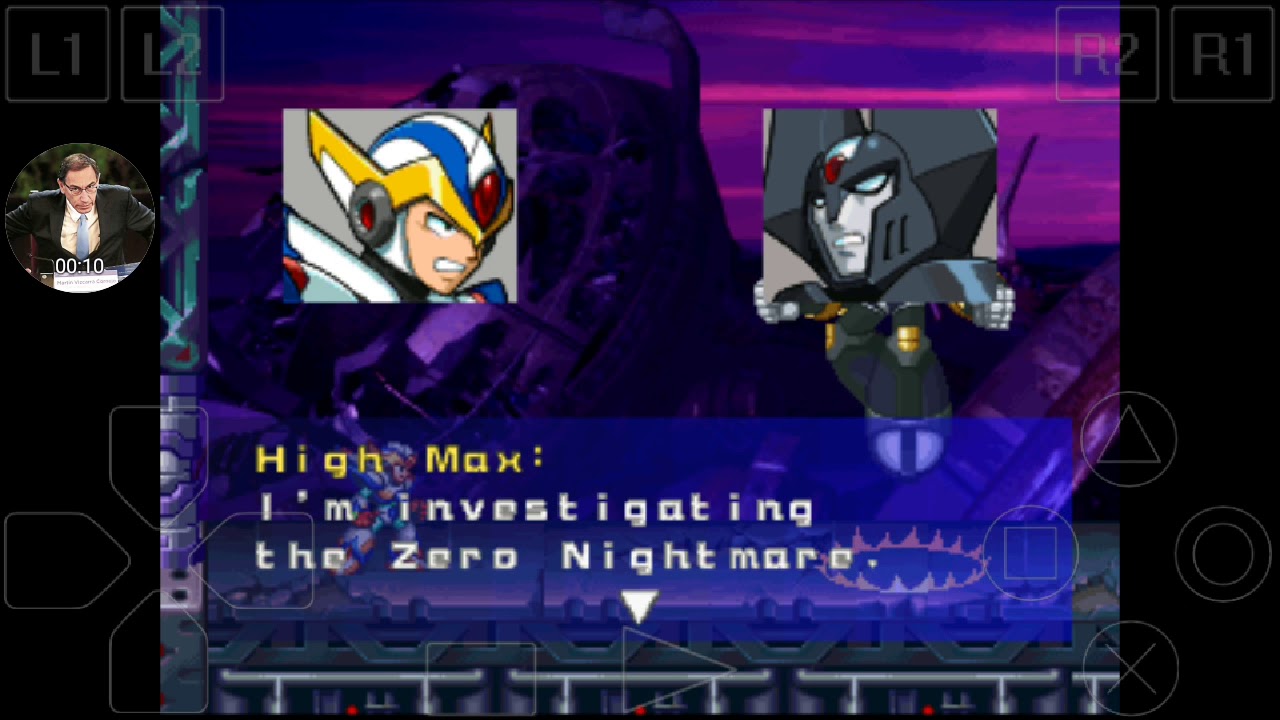 Megaman x6 - x vs High Max first battle! - YouTube
