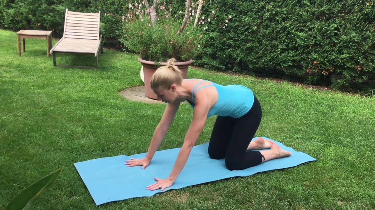 Back Care Yoga - 35min practice with Yogaberry - YouTube