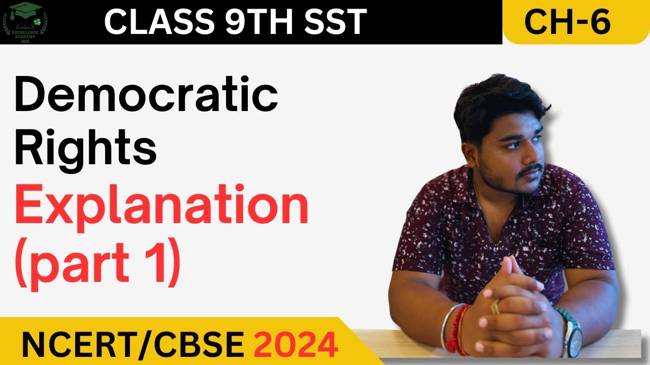 Ch 6 Democratic Rights| Class 9th Civics part 1 - YouTube