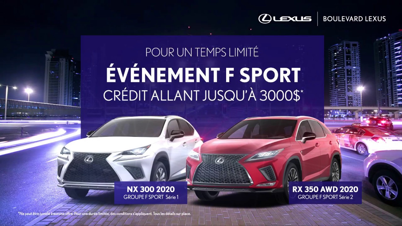 L'événement F Sport est de retour chez Boulevard Lexus! - YouTube