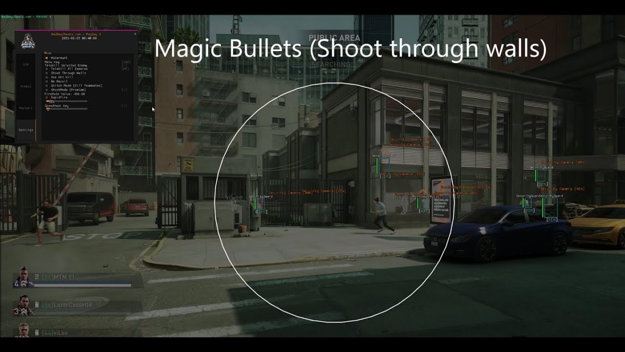 BadBoyCheats | PAYDAY 3 Cheats / Hacks [One Hit Kill & Magic Bullets ...