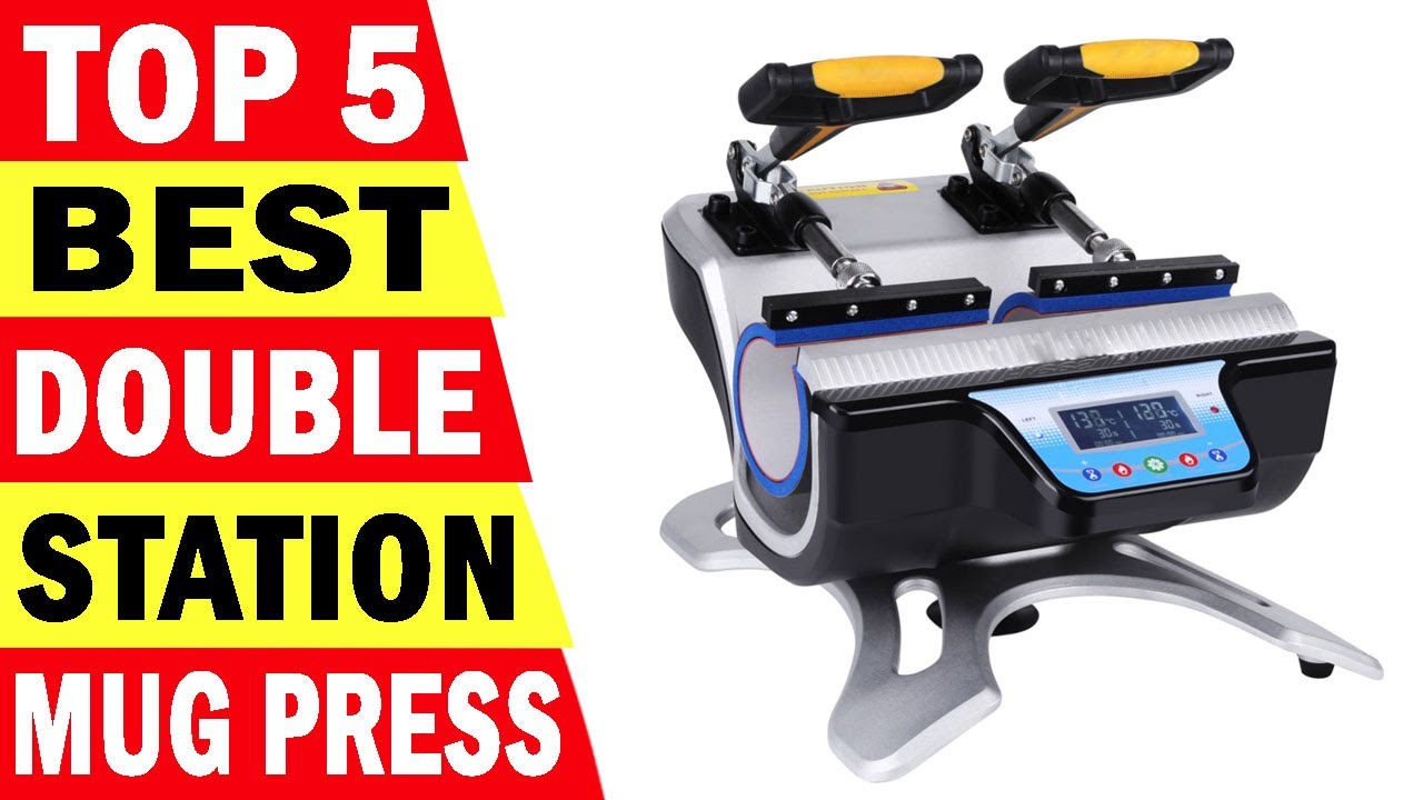 Top 5 Best Double Station Mug Press Review in 2023 | Mug Press Machine ...