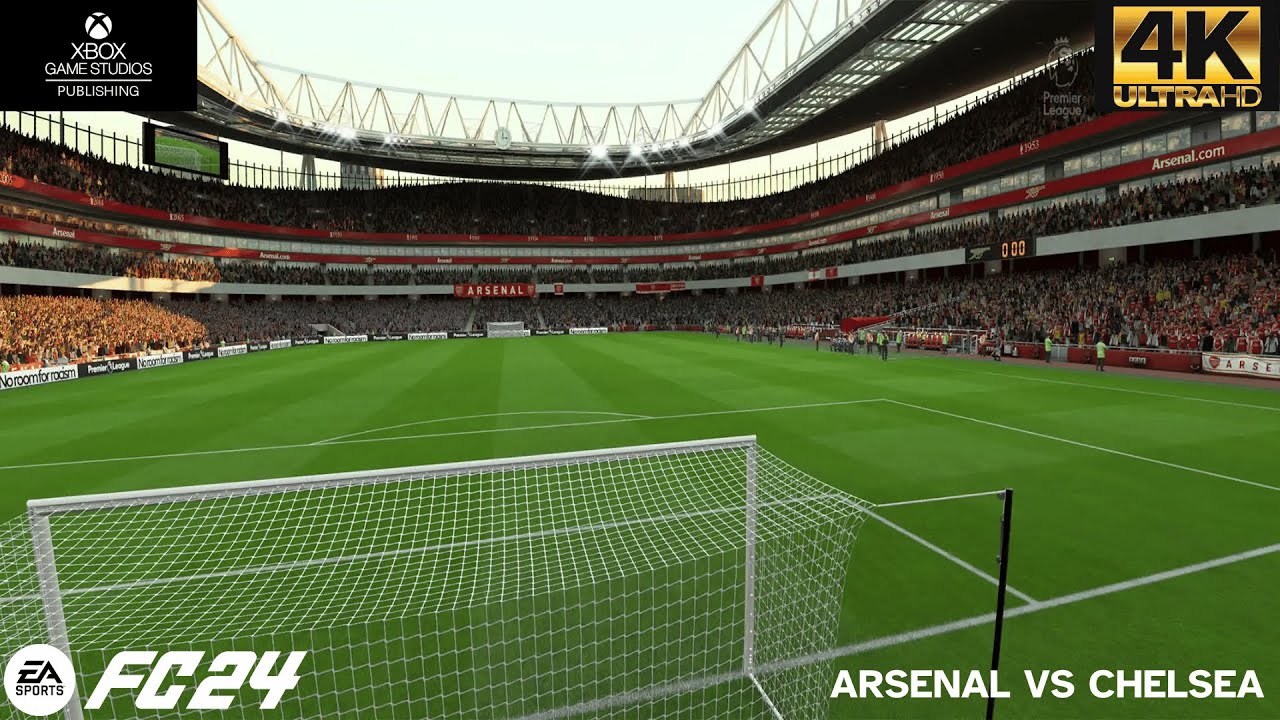 EA FC 24 | New Sliders | Realism Mod | Arsenal vs Chelsea Highlights ...