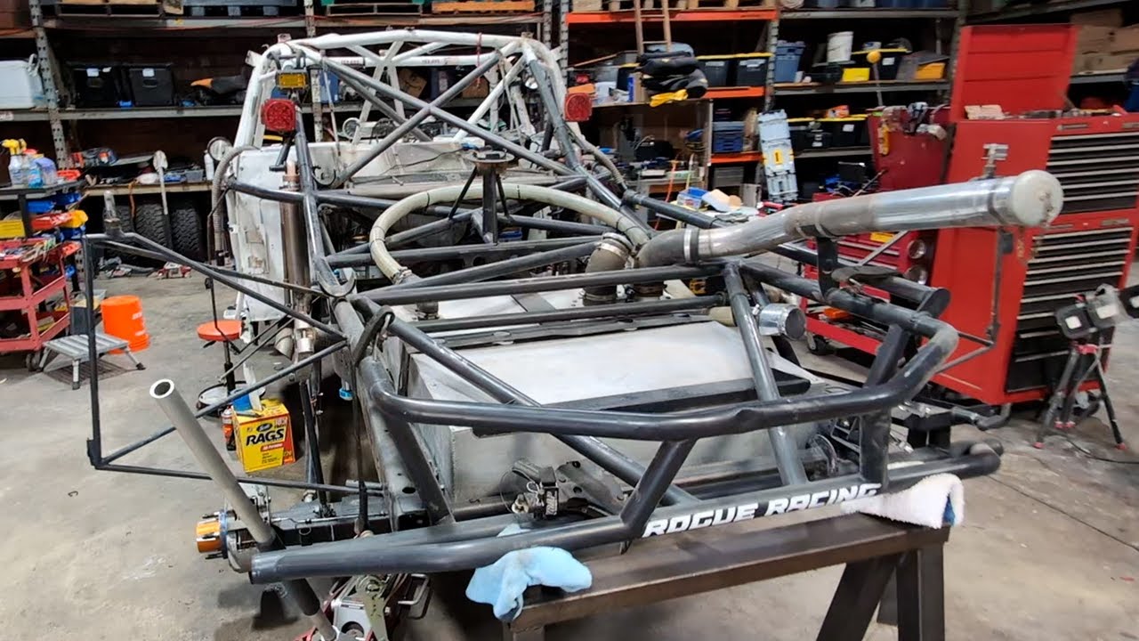 Rogue Racing truck prep for 2024 NORRA 500 PT1 - YouTube
