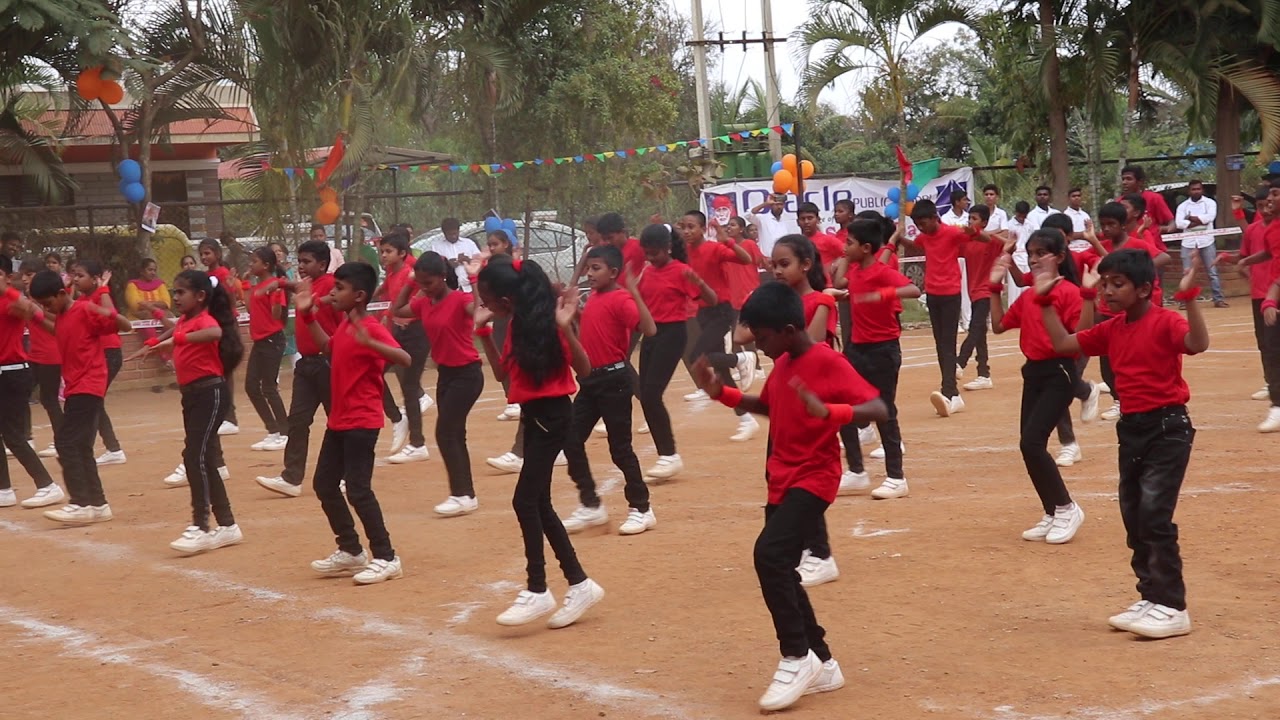 @con claim @treding Oracle public School sports day sankalpa 2020 - YouTube