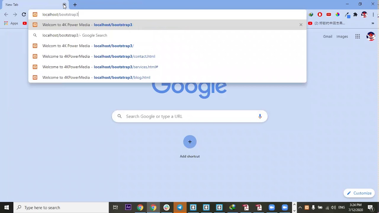 Bootstrap Lesson 4 Admin - YouTube