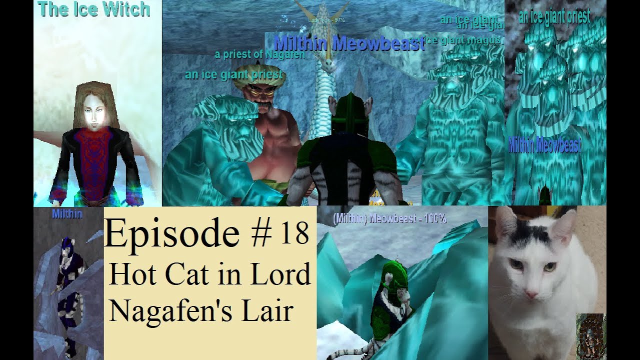 [EverQuest] Episode #18 Hot Cat in Lord Nagafen's Lair - YouTube