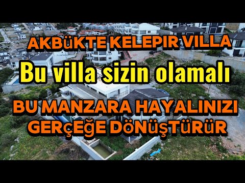 🏡 AKBÜK’TE FULL DENİZ MANZARALI 3+1 VİLLA!