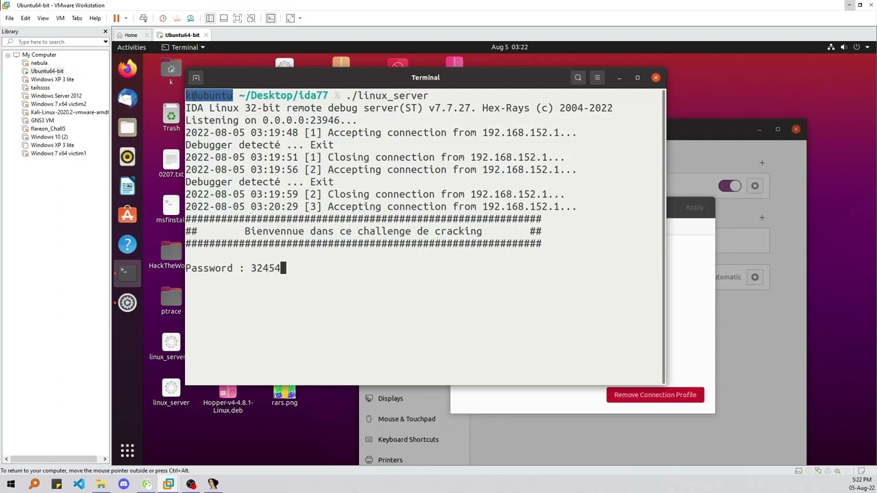 [VNMSEC] Writeup ELF x86 - Ptrace | Root-me - YouTube