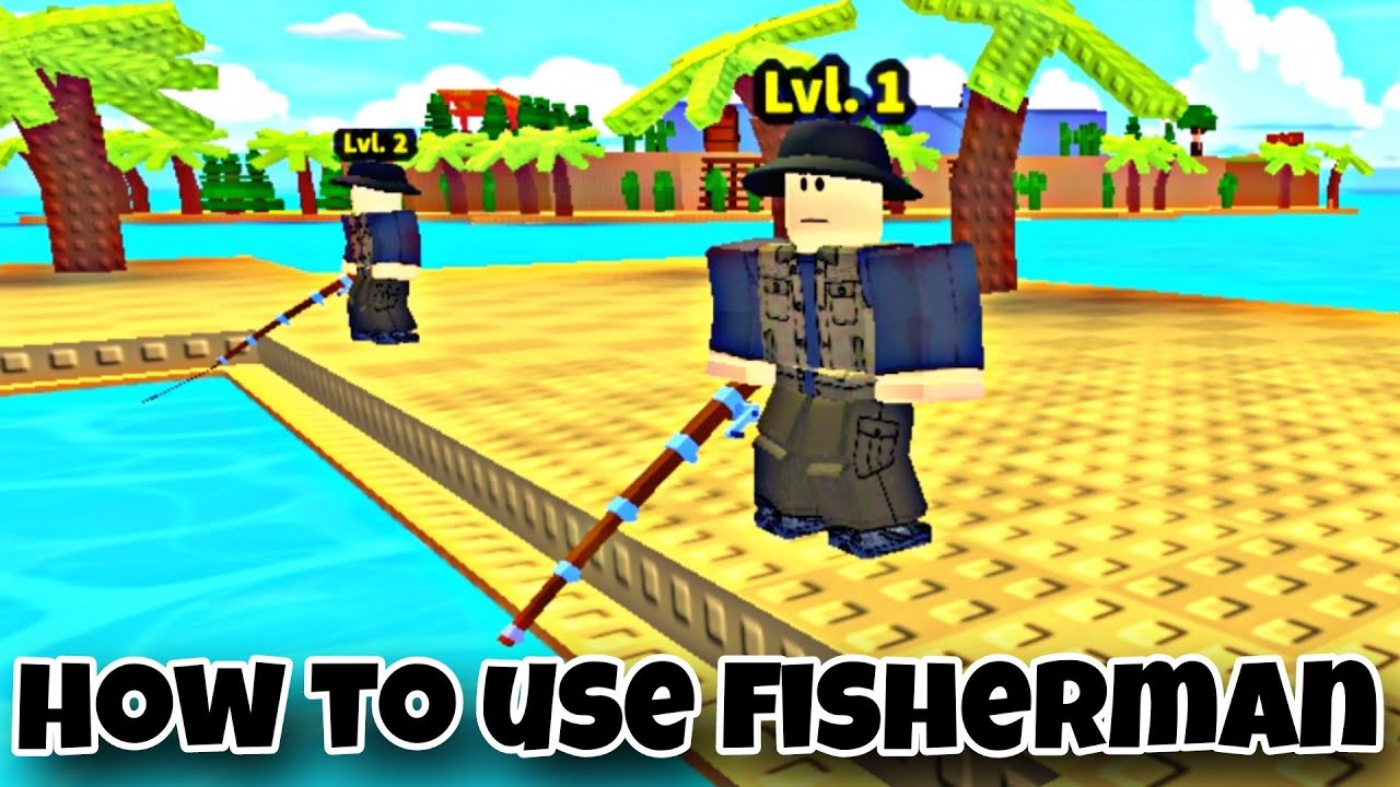How to Use Fisherman in Build An Island Roblox | fishing update - YouTube
