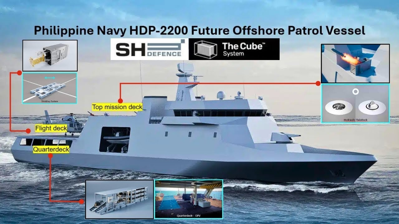 Denmark SH Defence Offers Modular Cube System for Philippine Navy - YouTube