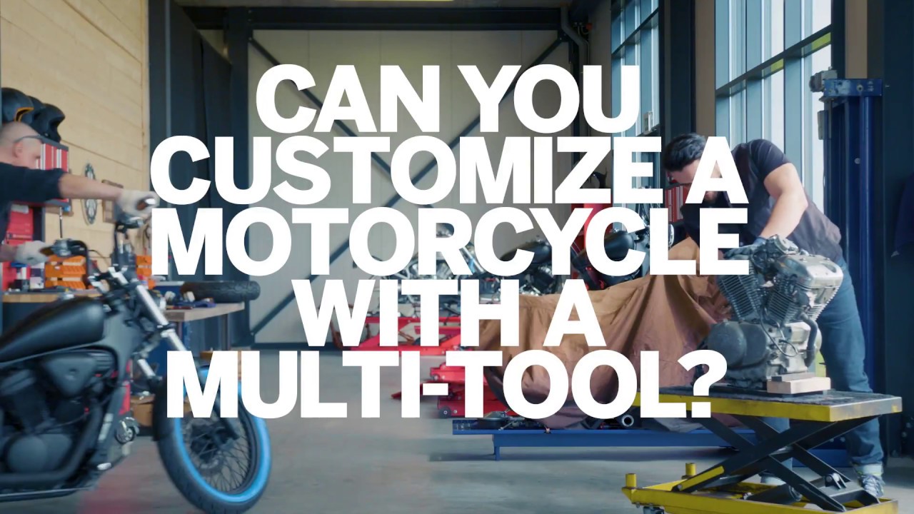 Can you customise a motorbike with a multi-tool? - YouTube
