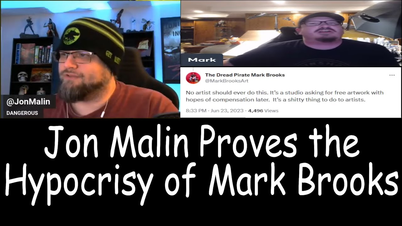 Jon Malin Proves the Hypocrisy of Mark Brooks - YouTube