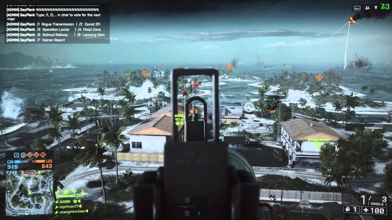 Parcel Storm BF4 beautiful map w/ weather change - YouTube