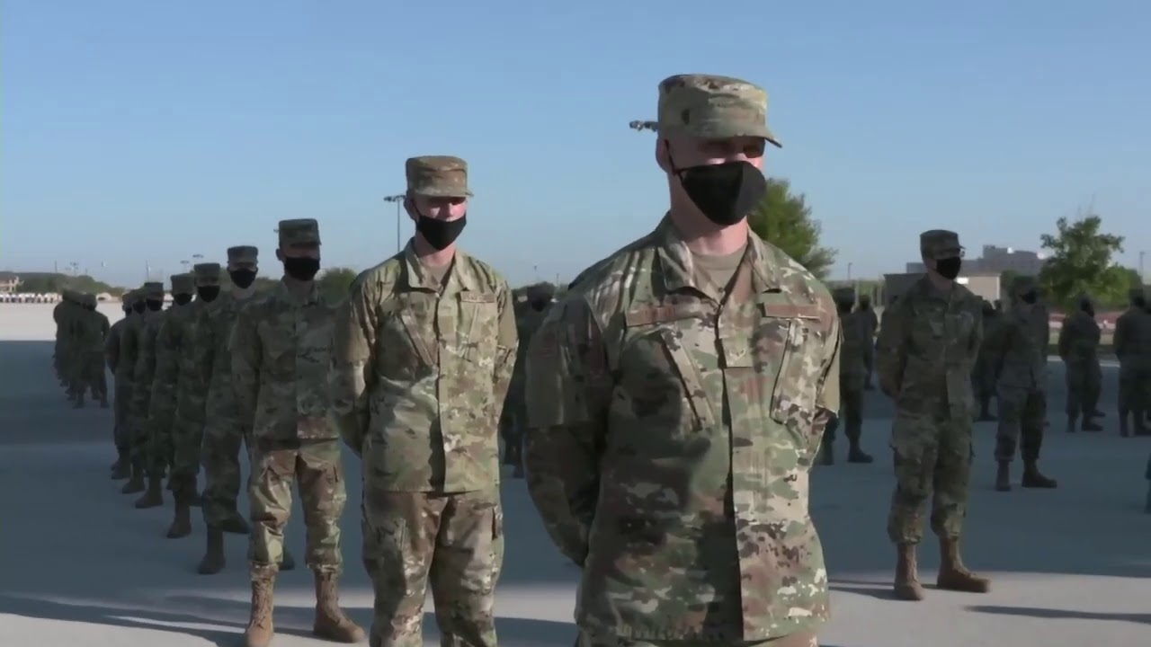 Air Force BMT Graduation Ceremony 8 Oct 2020 - YouTube