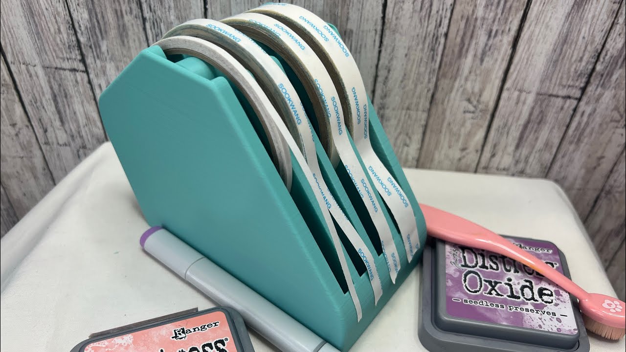 Now Available in the Shop- 3D Printed Tape Dispensers for Craft Room ...